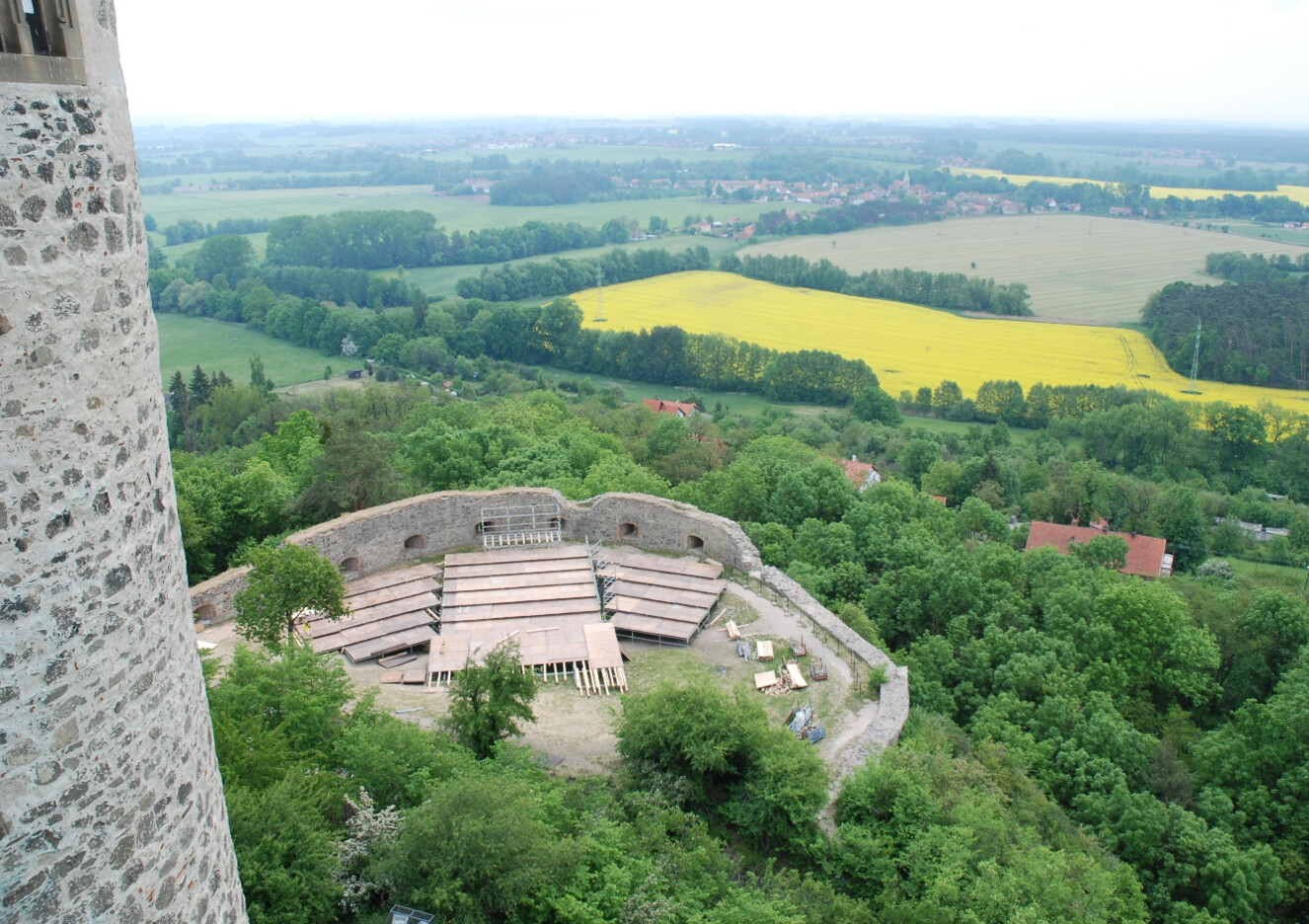 Rondel pod věží hradu Kunětická hora je dočasně uzavřen - ÚPS Sychrov