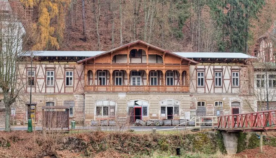 Kyselka, městské lázně - Národní památkový ústav